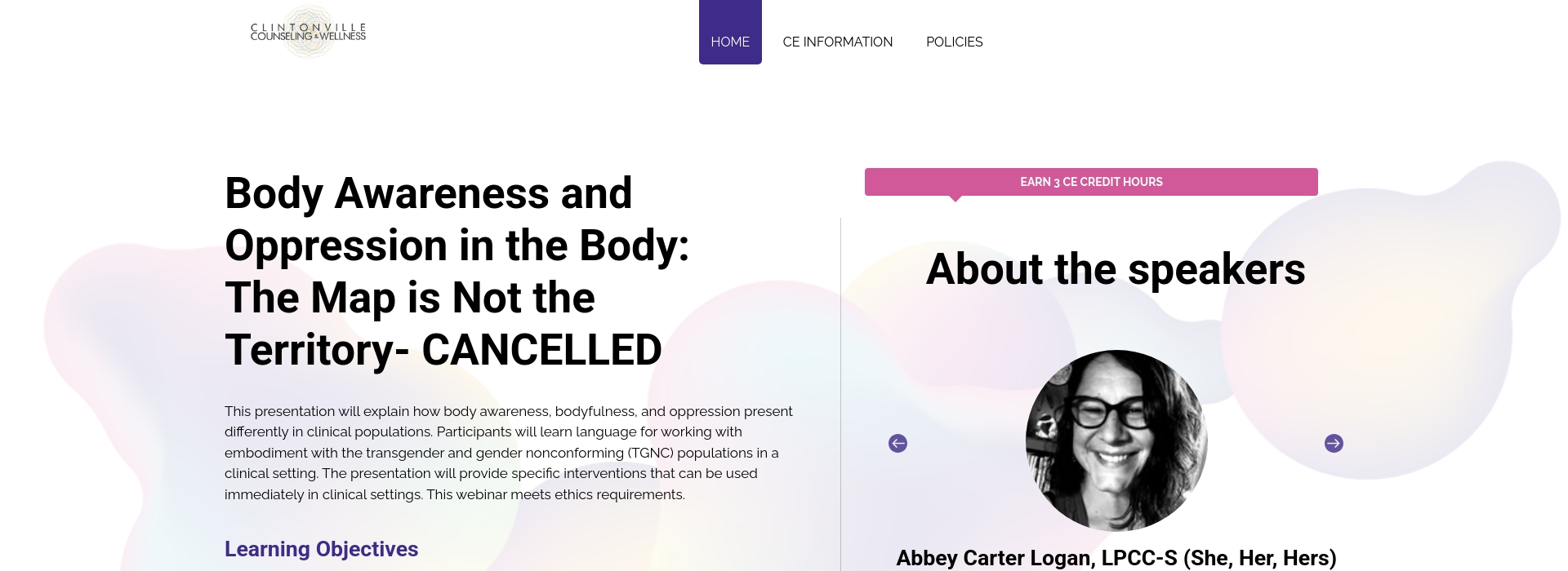 Body Awareness and Oppression in the Body: The Map is Not the Territory ...